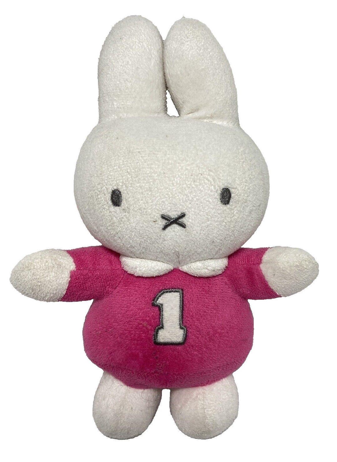 Miffy Bunny Rabbit Plush 9 Inch Stuffed Animal Toy Rattle Pink White - Etsy