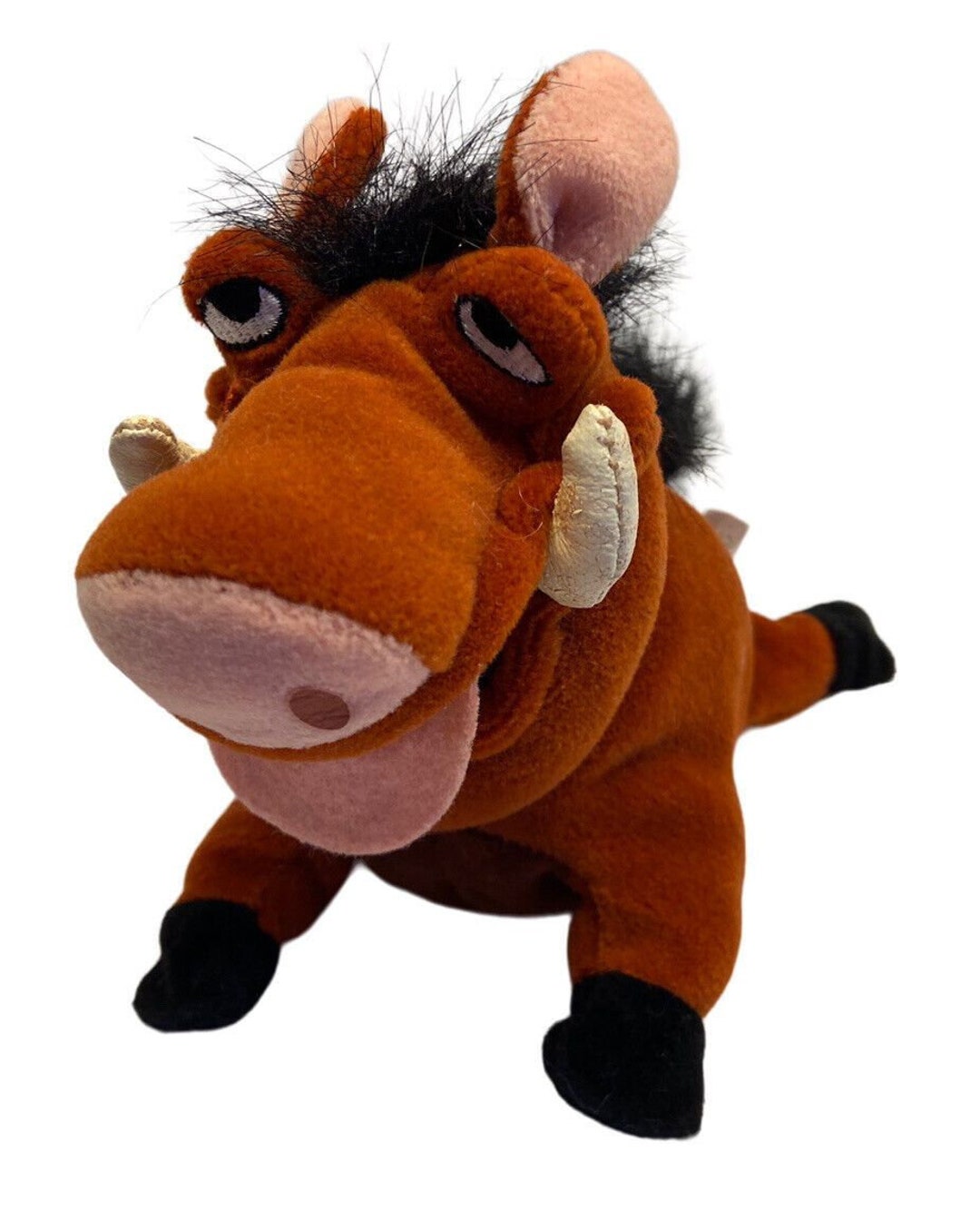 Vintage Plush Disney Lion King Plush Bean Bag Brown Pumba - Etsy