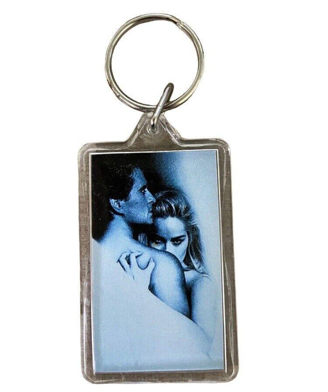 Basic Instinct Keychain Movie Memorbilia Sharon Stone Michael Douglas ...