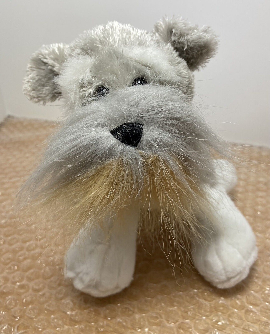Ganz Webkinz Schnauzer 8 Inch Plush Gray White Stuffed Animal - Etsy