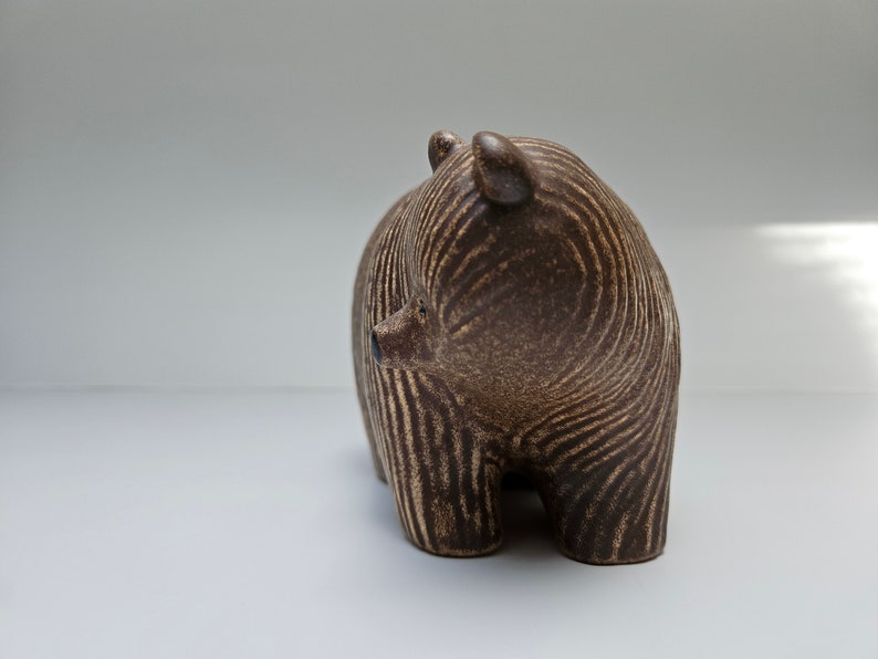 Lisa Larson nordic Zoo Skansen Collection Brown Bear björn - Etsy