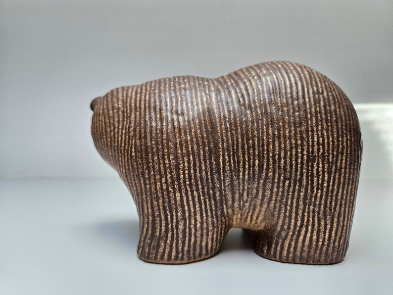 Lisa Larson nordic Zoo Skansen Collection Brown Bear björn - Etsy