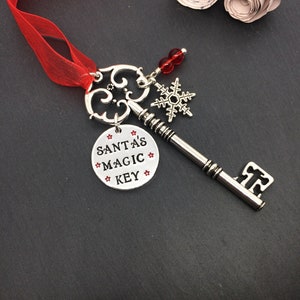 Santa's Magic Key, Santa Key, Christmas Key, Santa Magic Key, Father ...