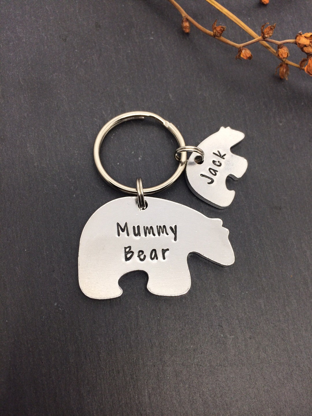 Mummy Keyring, Gift for Mum, Mothers Day Gift, Mummy Bear, Birthday ...