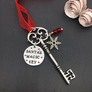 Santa's Magic Key, Santa Key, Christmas Key, Santa Magic Key, Father ...