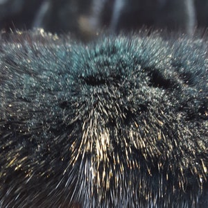 Dark Green Mink Pelt, Mink Fur, Mink Hide, Mink Skin, Real Fur, Genuine ...