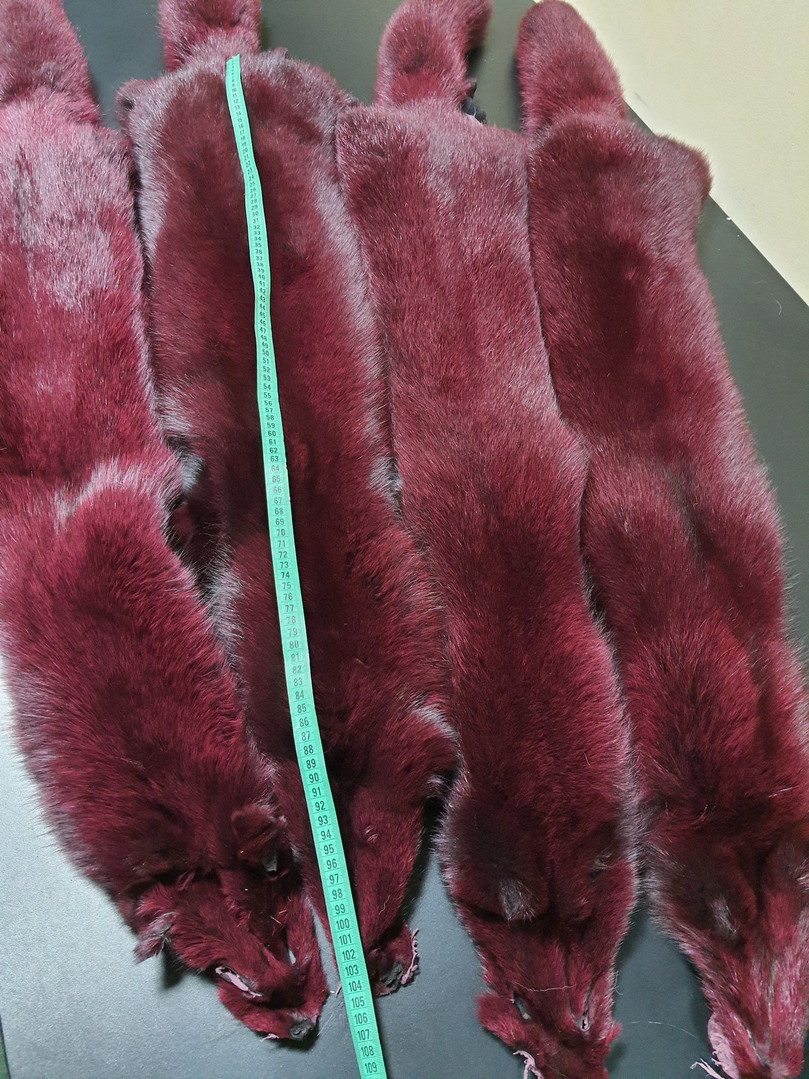 Burgundy fox pelt fox fur fox pelt fox pelts fox skin | Etsy