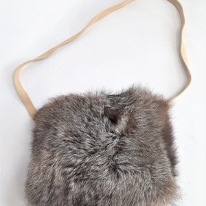 Crystal Fox Fur Muff, Muff, Fur Muff, Real Fur Muff, Fur Coupling ...