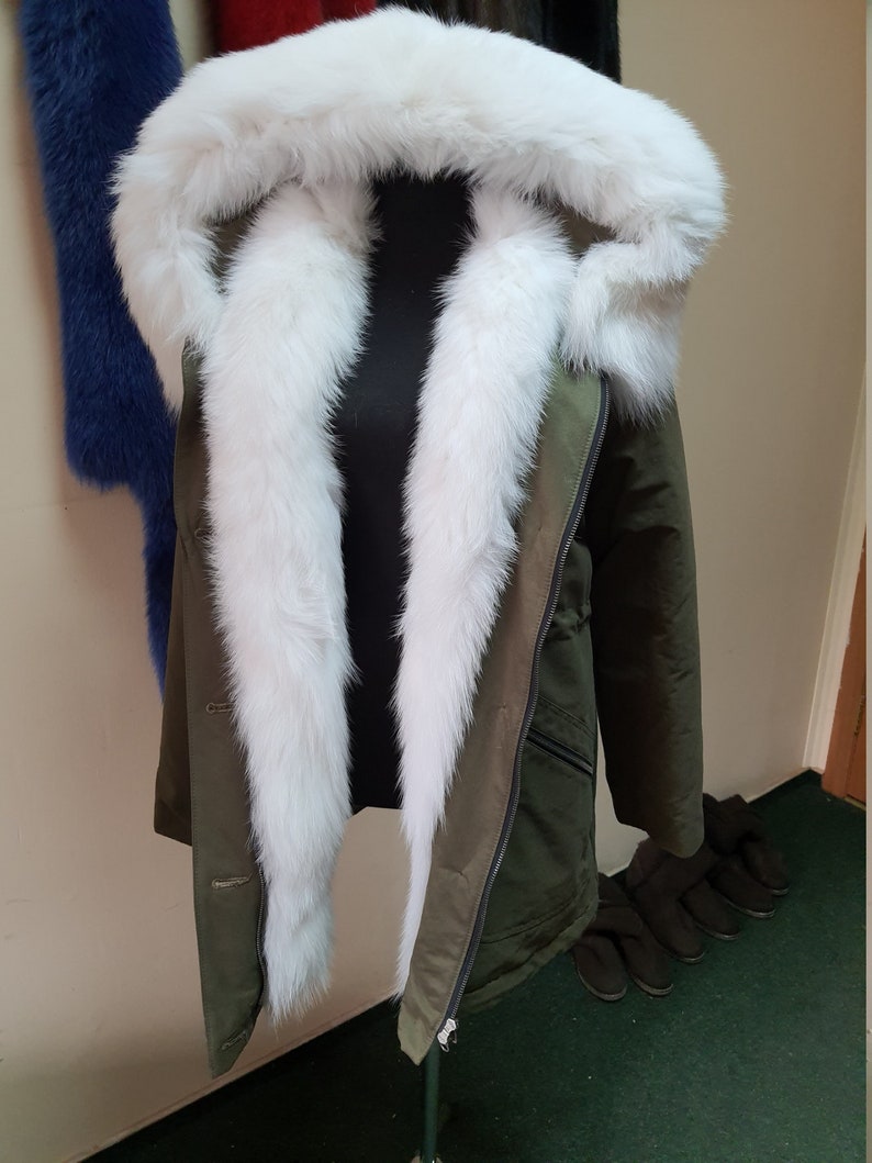 Fur Parka, Fur Parka, Parka, Fox Fur, Fur Coat, Real Fur, Women's Parka ...