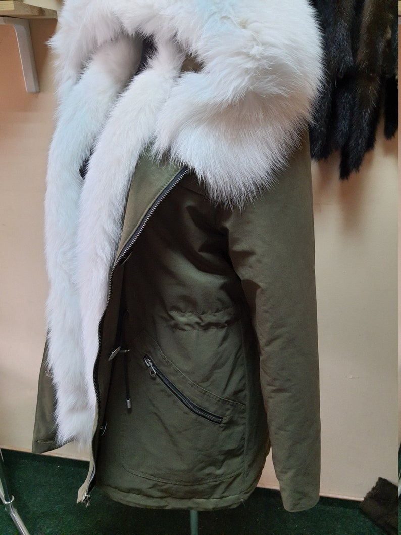 Fur Parka, Fur Parka, Parka, Fox Fur, Fur Coat, Real Fur, Women's Parka ...
