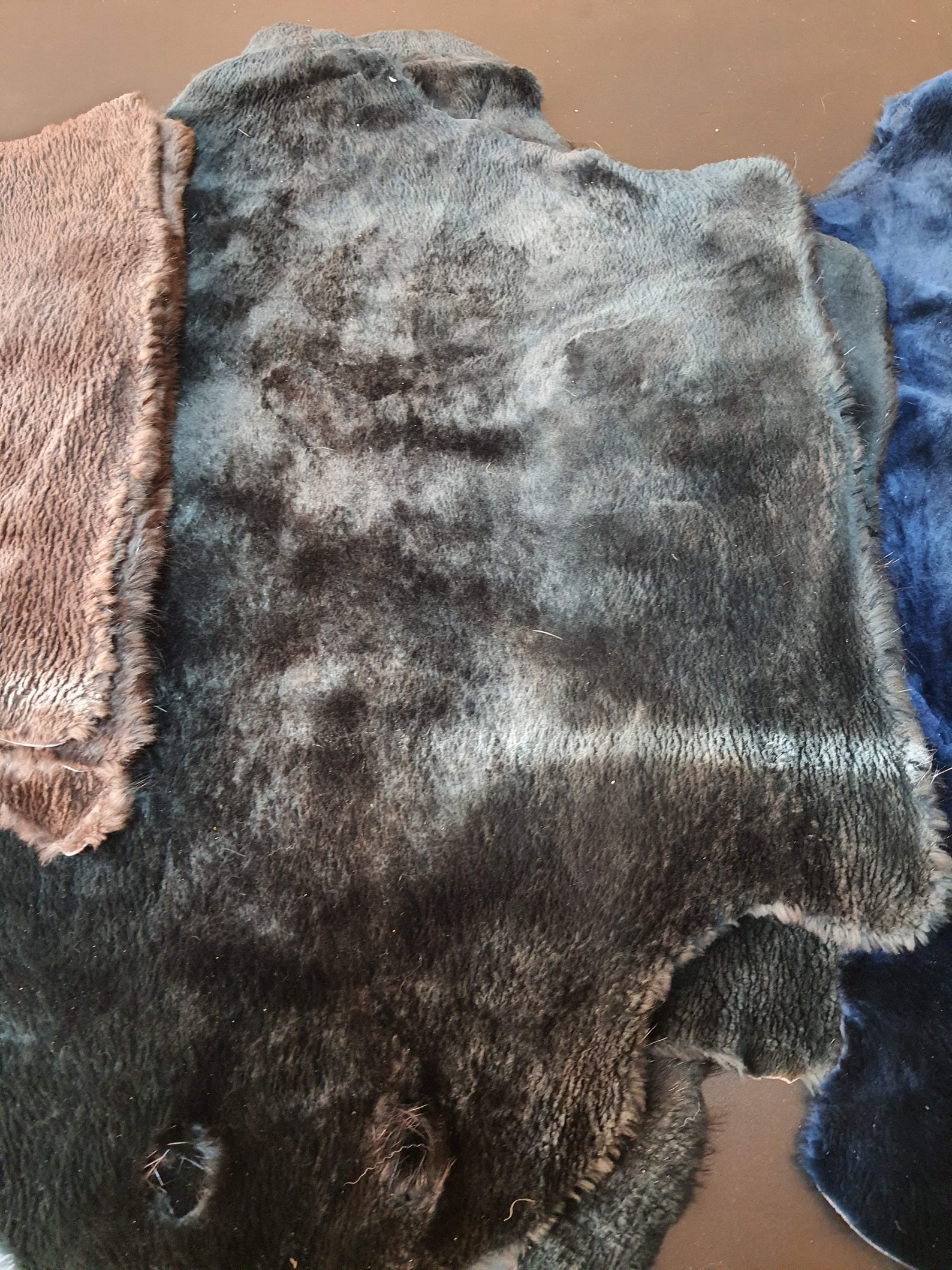 Dyed Sheared Beaver Pelt Colored Beaver Fur Paint Real | Etsy