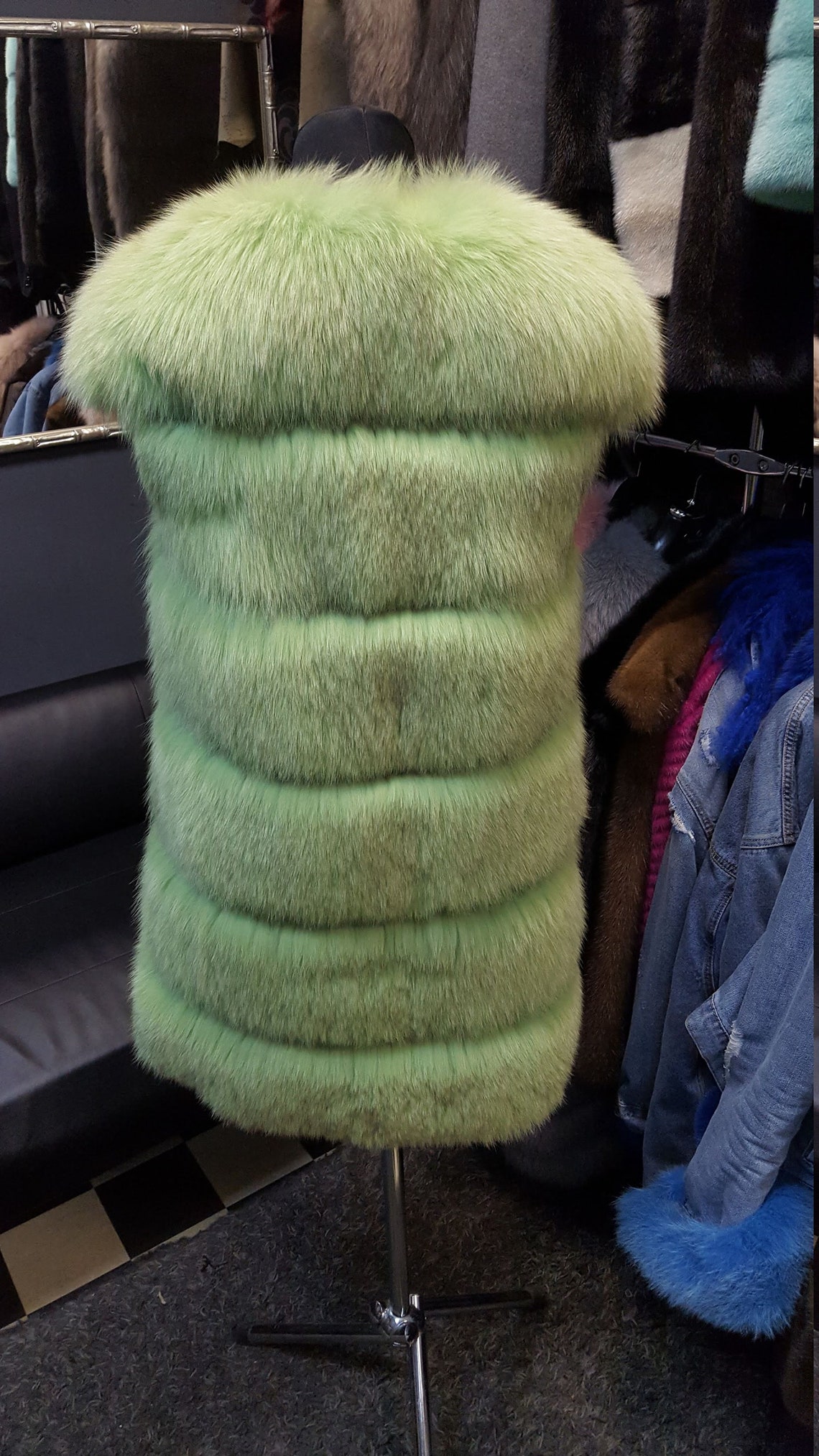 Fox Fur Vest Fur Vest Fox Fur Fox Vest Fur Jacket Fox Fur - Etsy