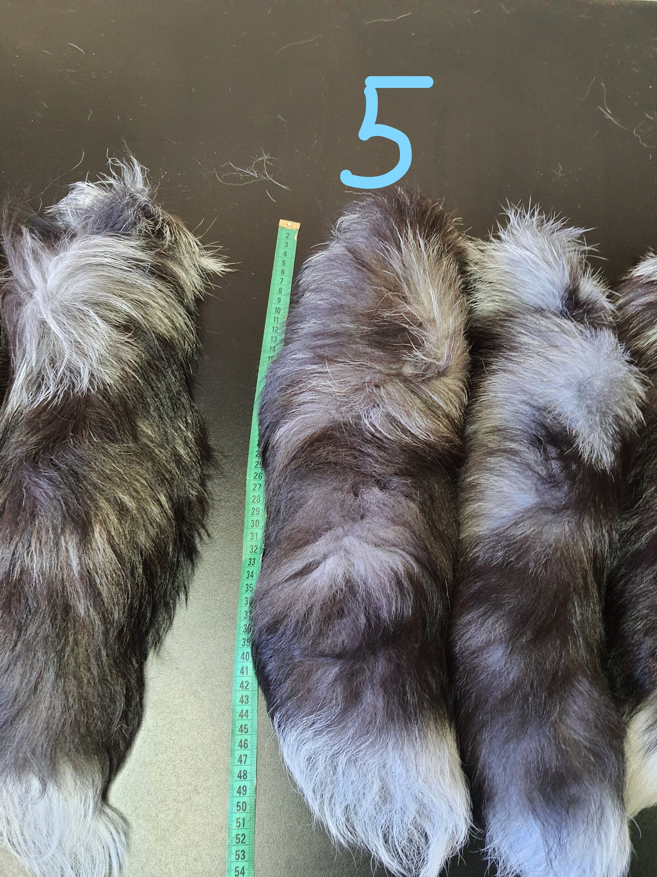 XXXL Silver Fox Tail Super Fluffy and Large 22 Inches/55cm - Etsy UK