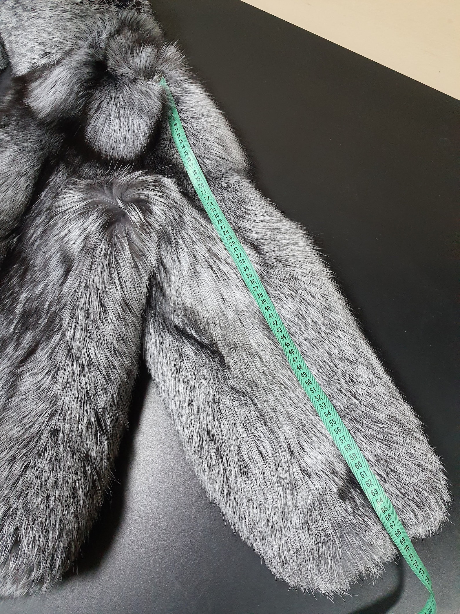 Mens Silver Fox Fur Coat Real Mens Fox Coat Fox Fur Coat - Etsy