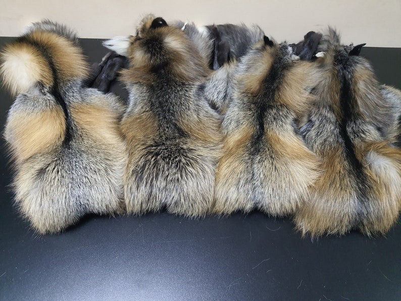Cross Fox Pelt Fox Pelt Fox Pelts Fox Fur Real Fur Real | Etsy