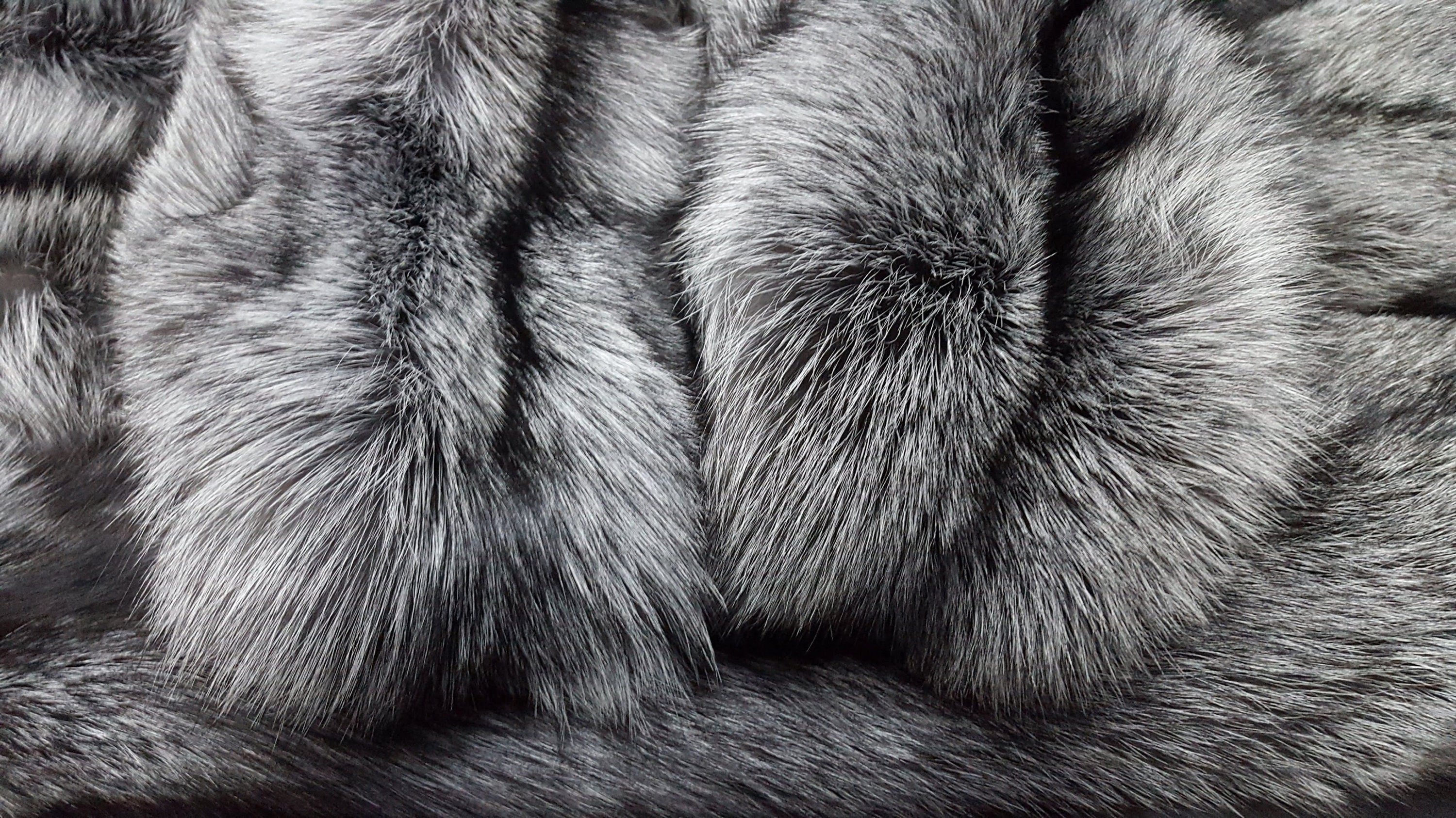 Silver fox pelt pelt silver fox fox fur fox pelt silver | Etsy
