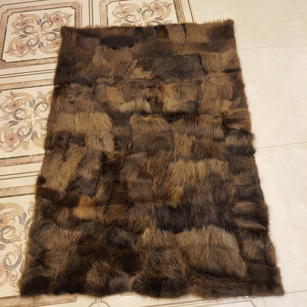 Real Furs Blanket - Etsy