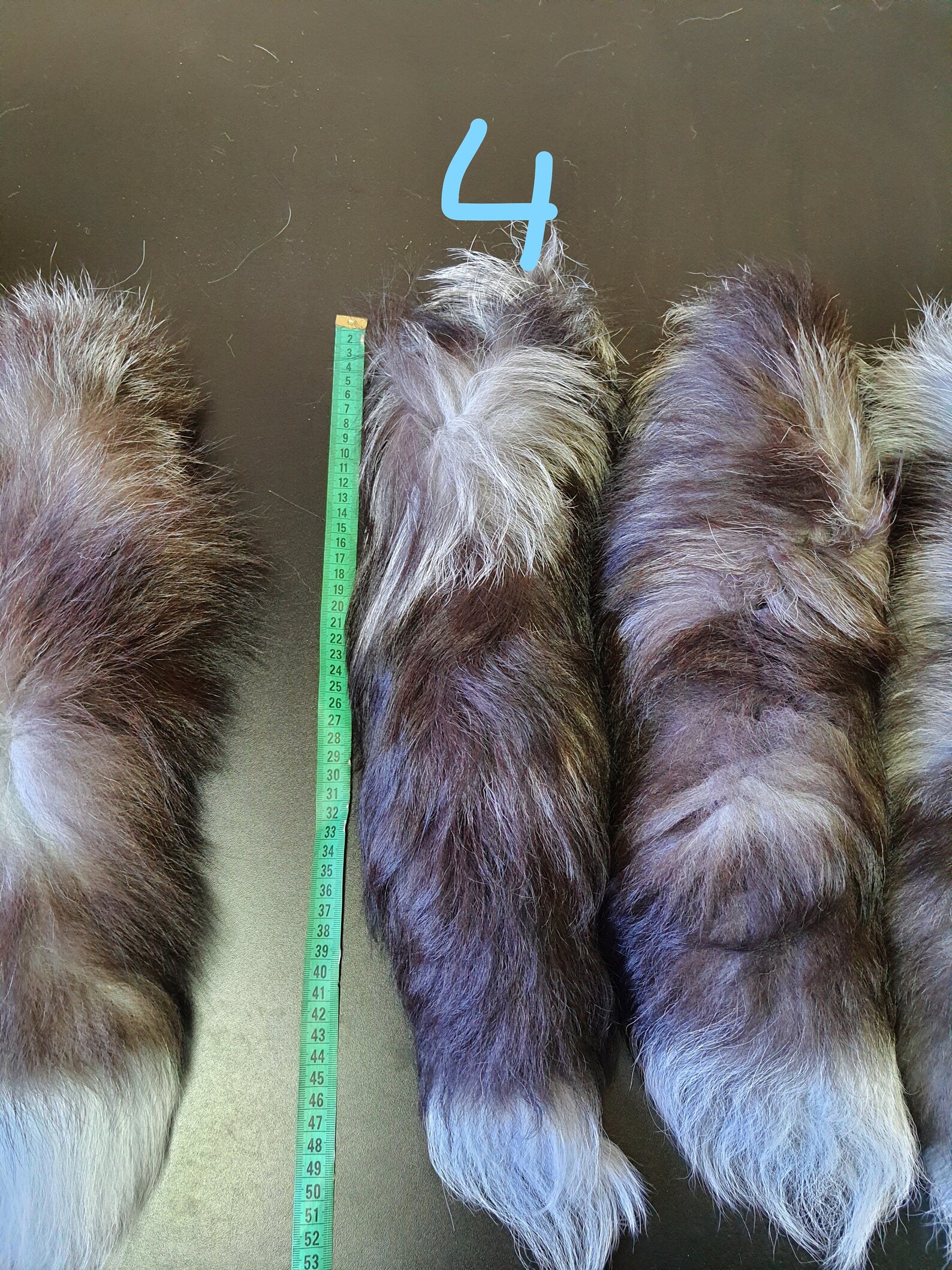 XXXL Silver Fox Tail Super Fluffy and Large 22 Inches/55cm - Etsy