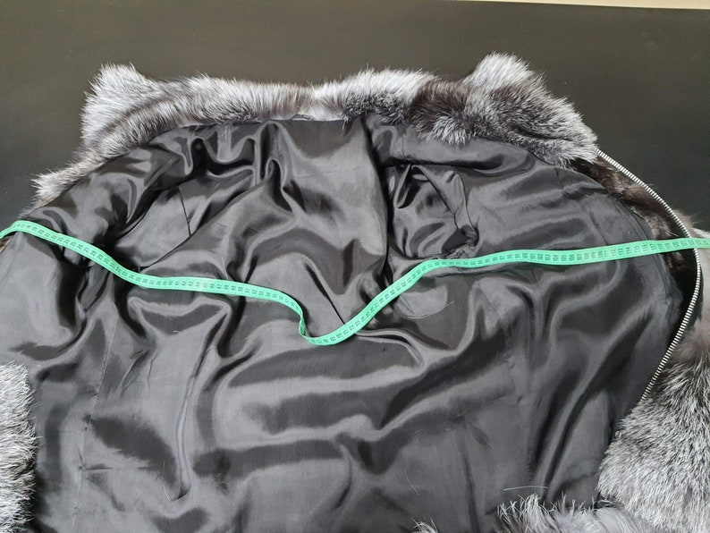 Mens Silver Fox Fur Coat Real Mens Fox Coat Fox Fur Coat - Etsy