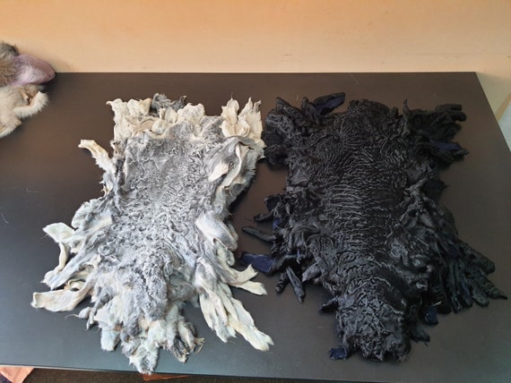 Karakul Fur Pelt Fur Real Fur Fur Pelts Fur Skin Genuine - Etsy