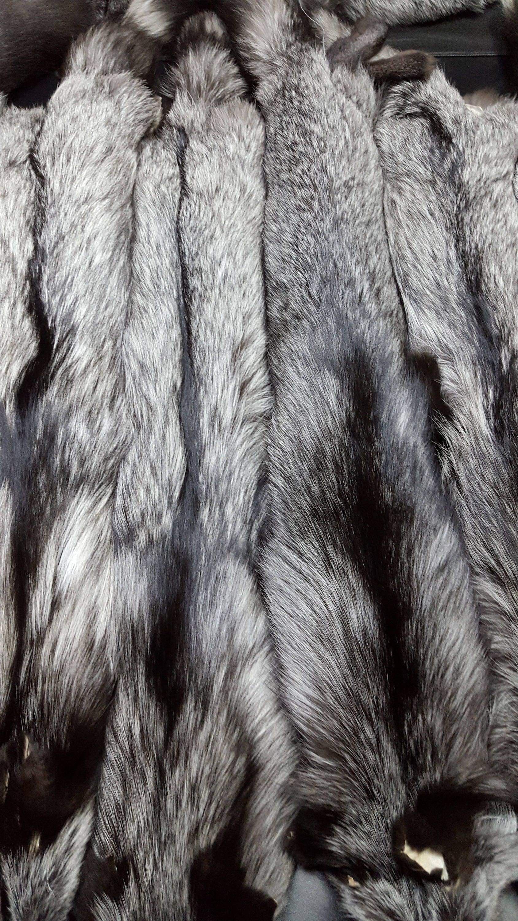 Finnish Silver Fox Furry Silver Fox Silver Fox Pelt Fox - Etsy