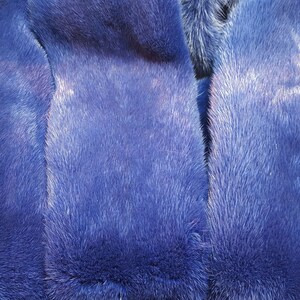 Blue Mink, Mink Fur, Fur, Real Fur, Genuine Mink Fur, Color Mink ...