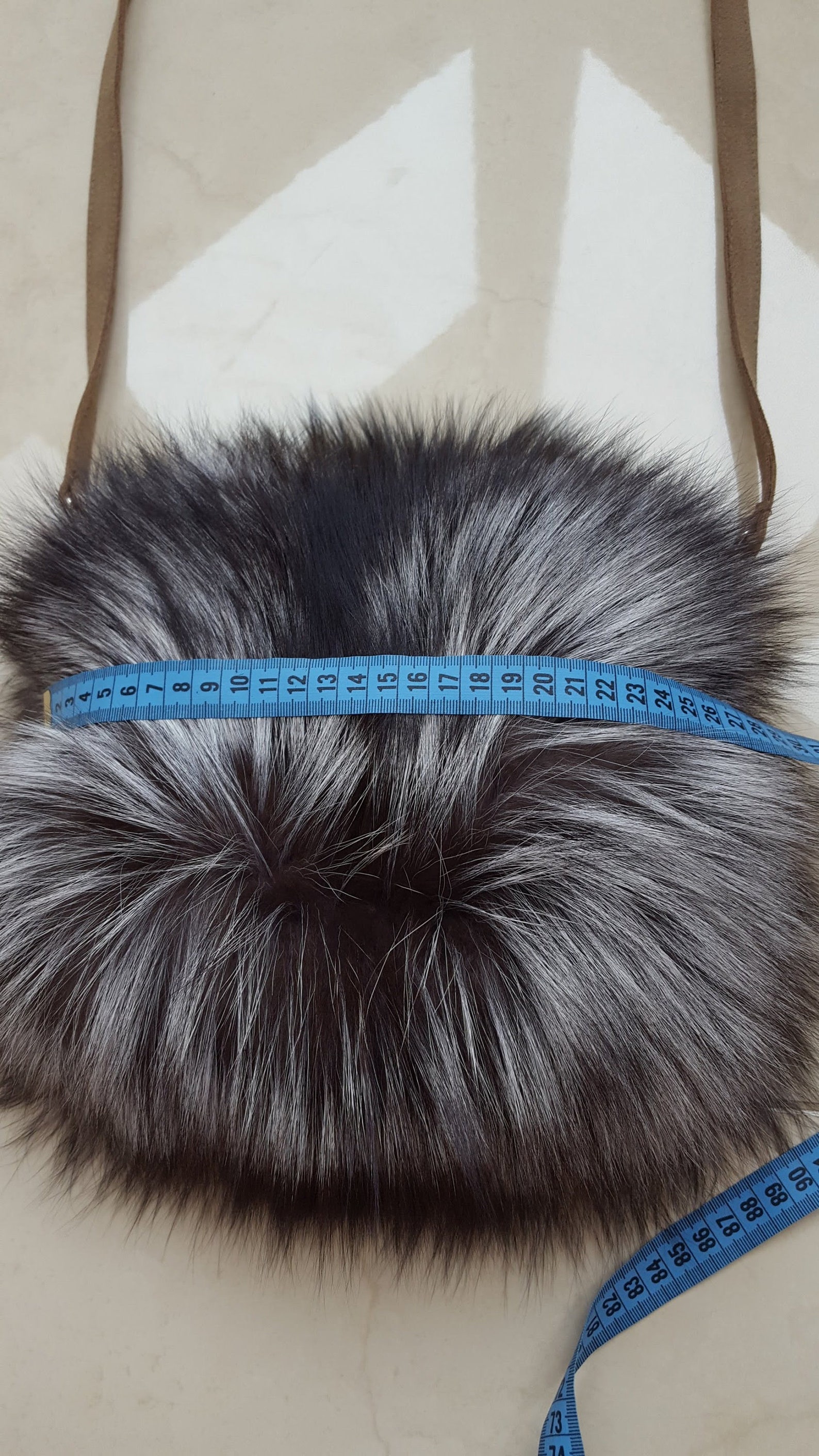 Silver Fox Fur Muff Muff Fur Muff Real Fur Muff Fur - Etsy