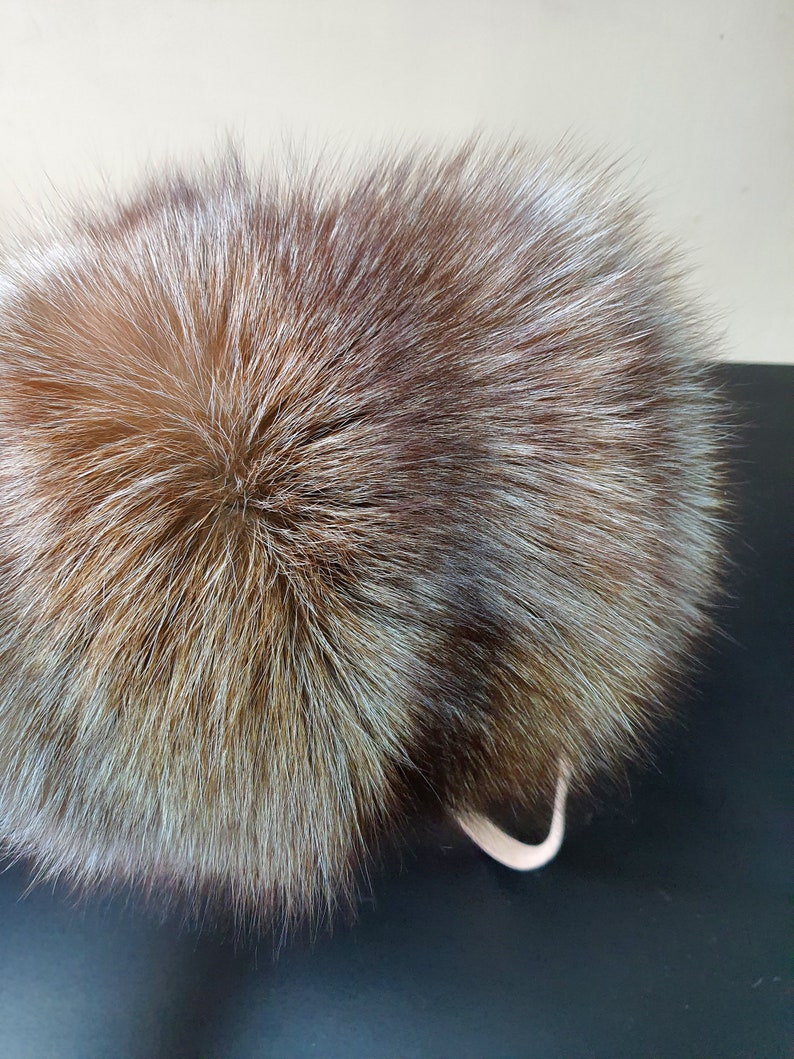 Crystal Fox Fur Muff Muff Fur Muff Real Fur Muff Fur - Etsy