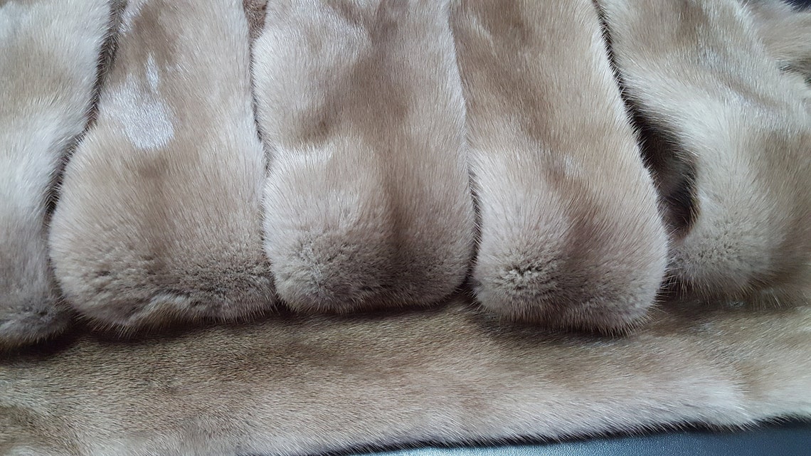 Pastel Mink Pelt Mink Fur Mink Hide Mink Skin Real Mink | Etsy