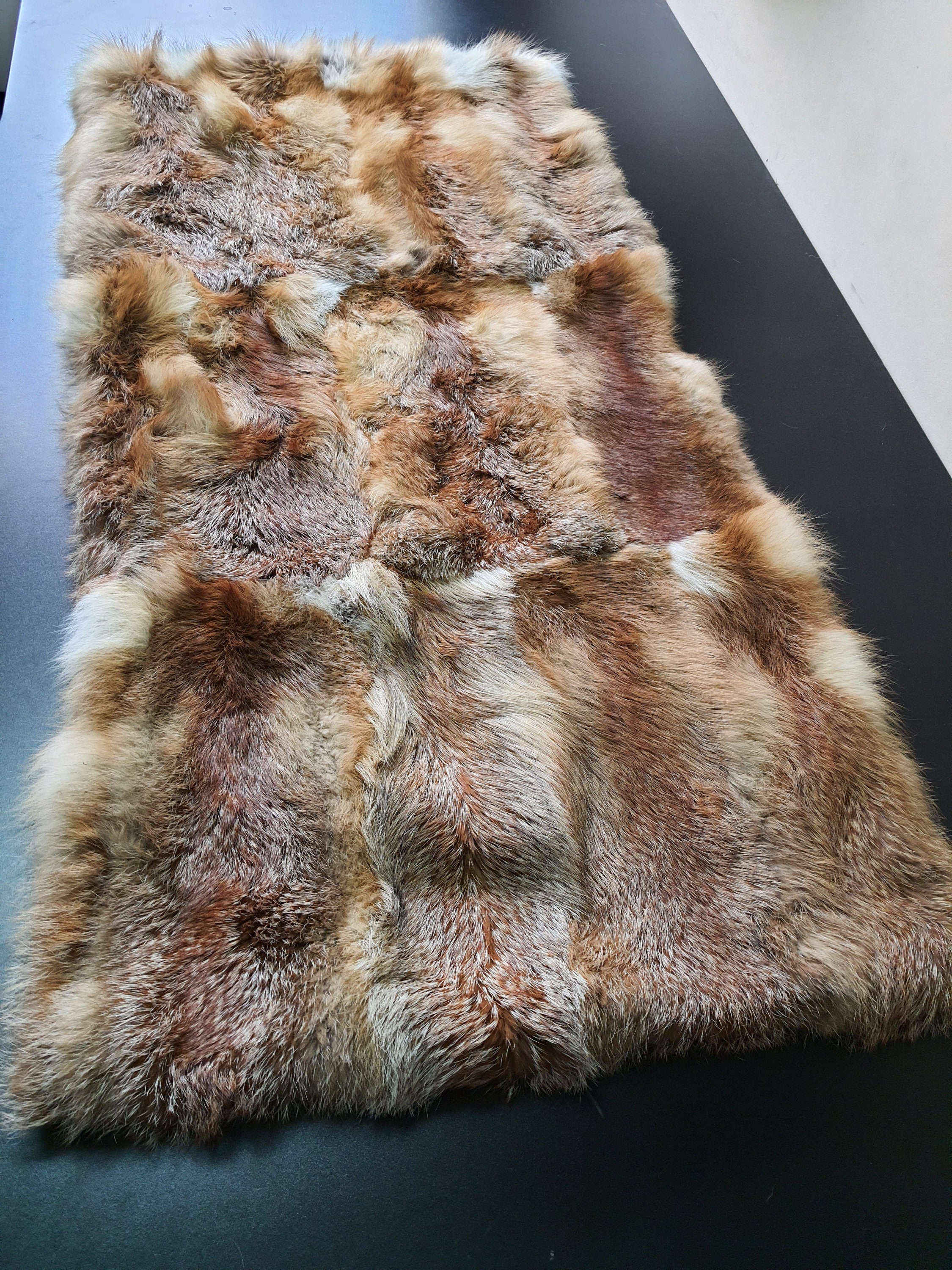 Fur Throw Real Fur Blanket Real Fur Rug Fur Carpet Real - Etsy