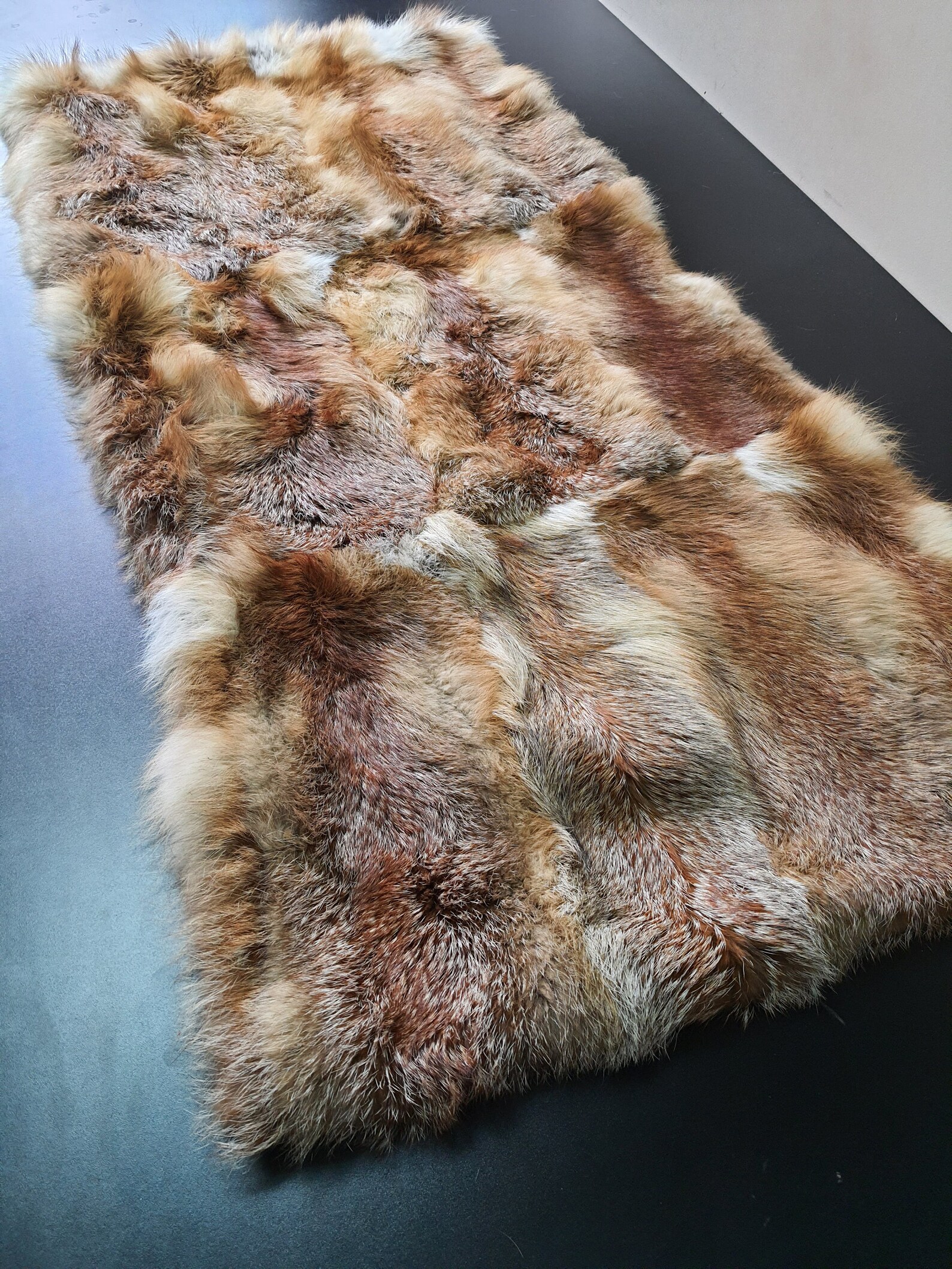 Fur Throw Real Fur Blanket Real Fur Rug Fur Carpet Real - Etsy