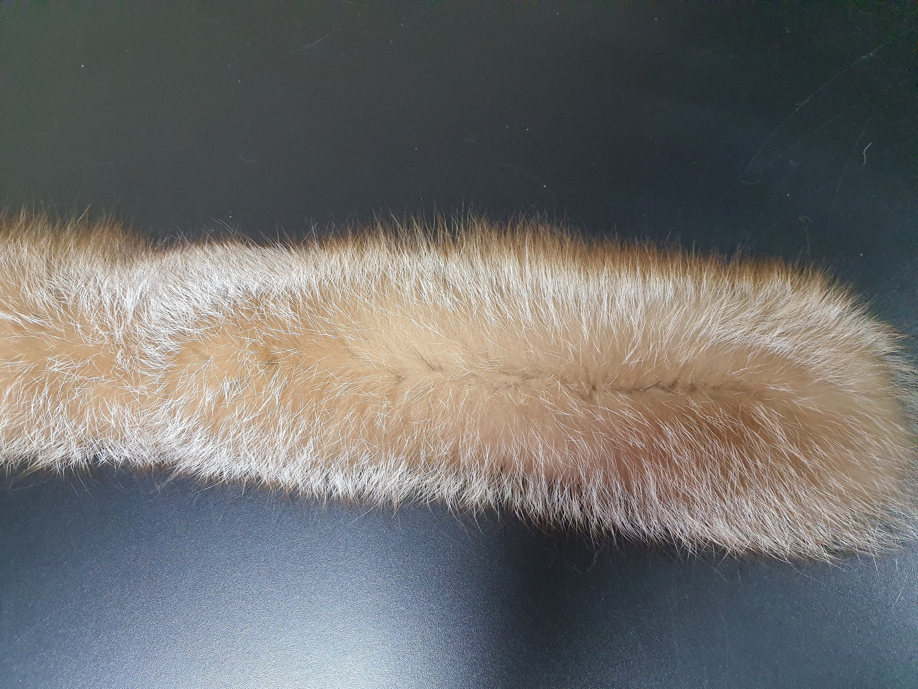 Crystal Fox Fur Trim for Hood Furry Stripe for Jacket - Etsy