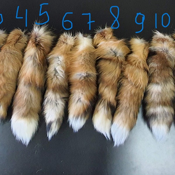 Fox Tail Keychain - Etsy