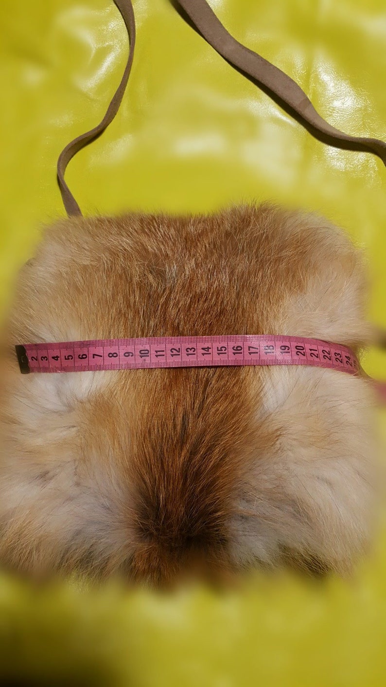 Gold Fox Fur Muff Muff Fur Muff Real Fur Muff Fur - Etsy