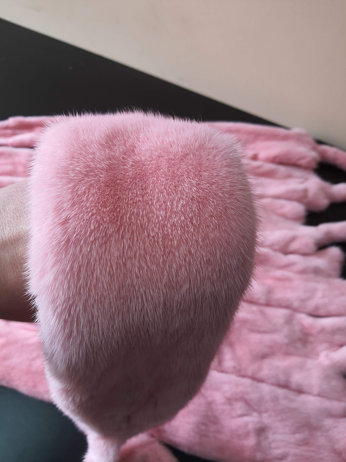 Pink mink pelt mink pelt mink pelts mink fur mink skin | Etsy