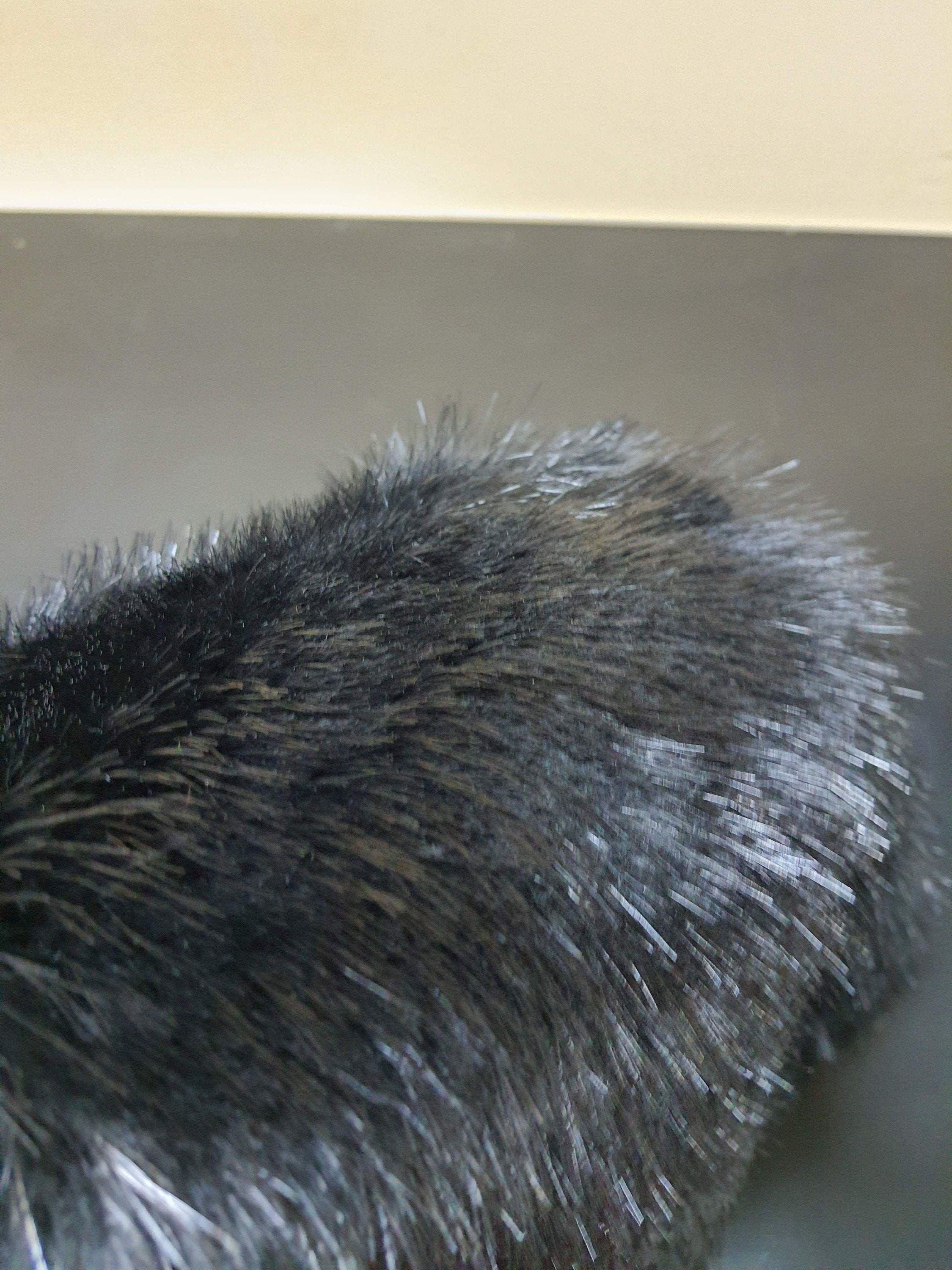 Large Black Beaver Pelt Beaver Fur Real Beaver Fur Beaver - Etsy