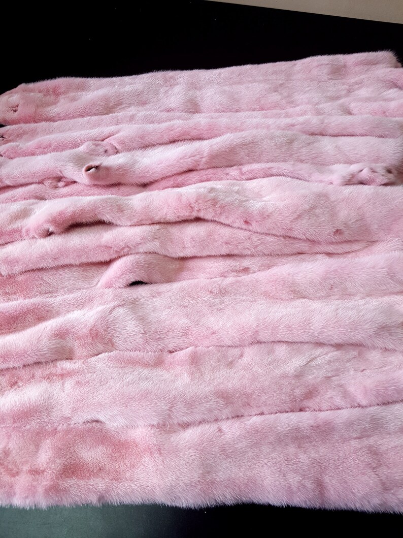 Pink Mink Pelt Mink Pelt Mink Pelts Mink Fur Mink Skin - Etsy