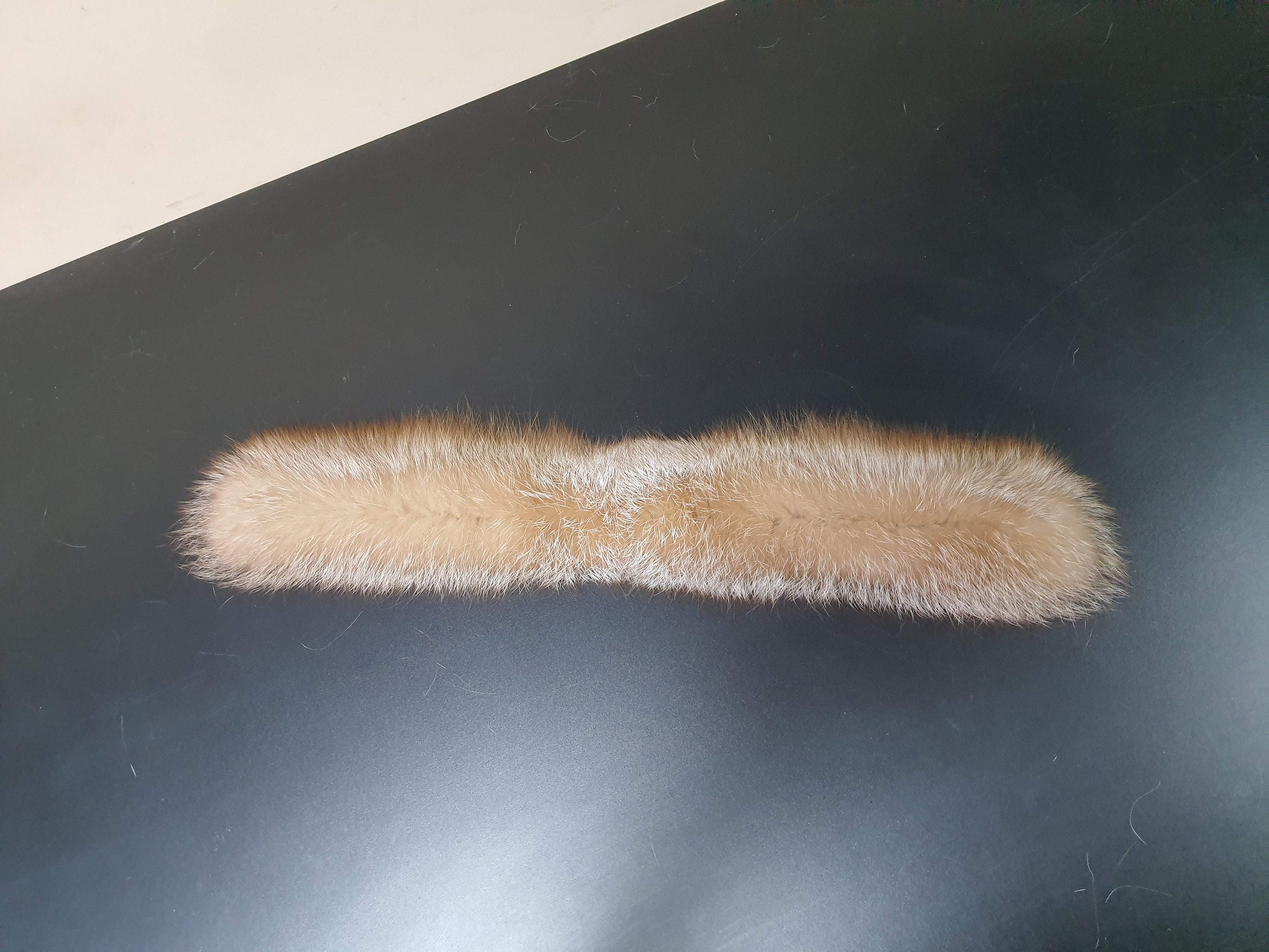 Crystal Fox Fur Trim for Hood Furry Stripe for Jacket - Etsy