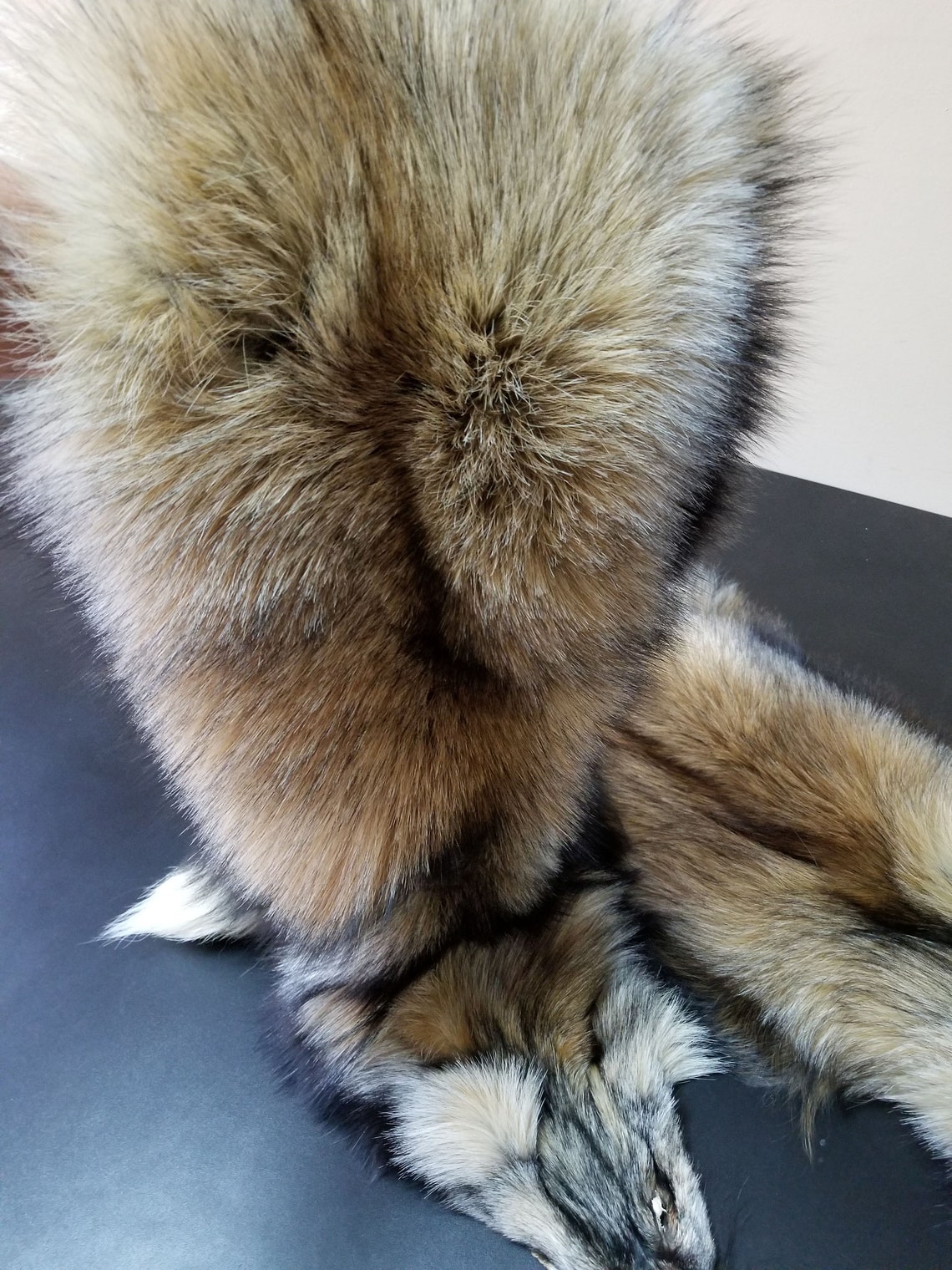 Cross fox pelt fox pelt fox pelts fox fur real fur real | Etsy