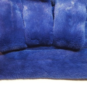 Blue Mink, Mink Fur, Fur, Real Fur, Genuine Mink Fur, Color Mink ...