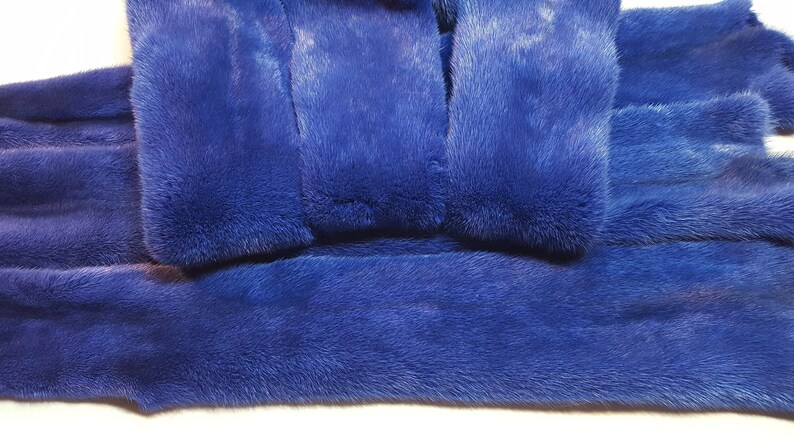 Blue Mink, Mink Fur, Fur, Real Fur, Genuine Mink Fur, Color Mink ...