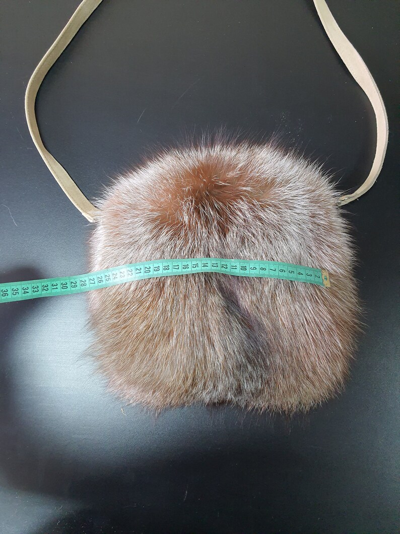 Crystal Fox Fur Muff Muff Fur Muff Real Fur Muff Fur - Etsy