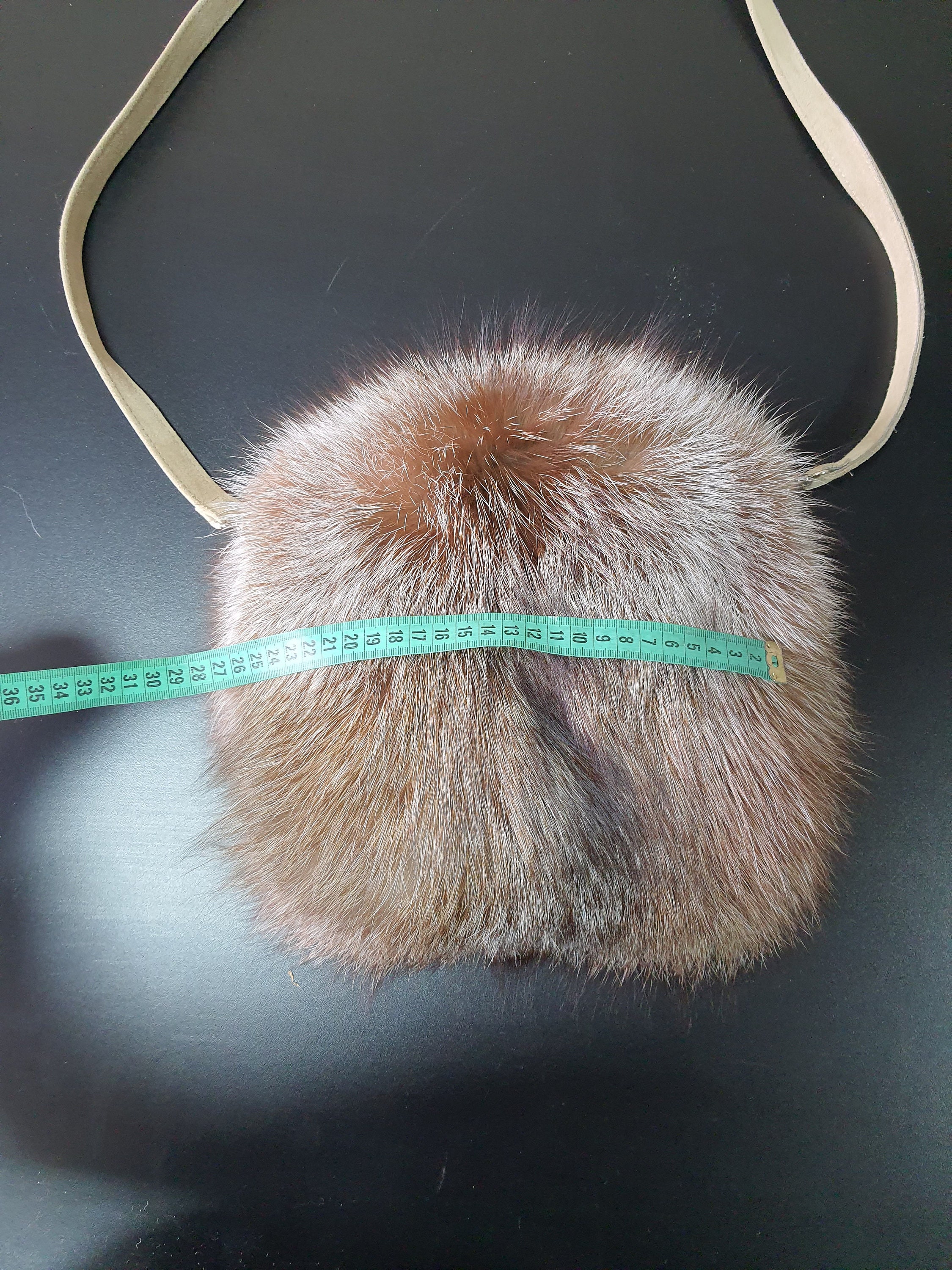 Crystal Fox Fur Muff Muff Fur Muff Real Fur Muff Fur - Etsy Australia