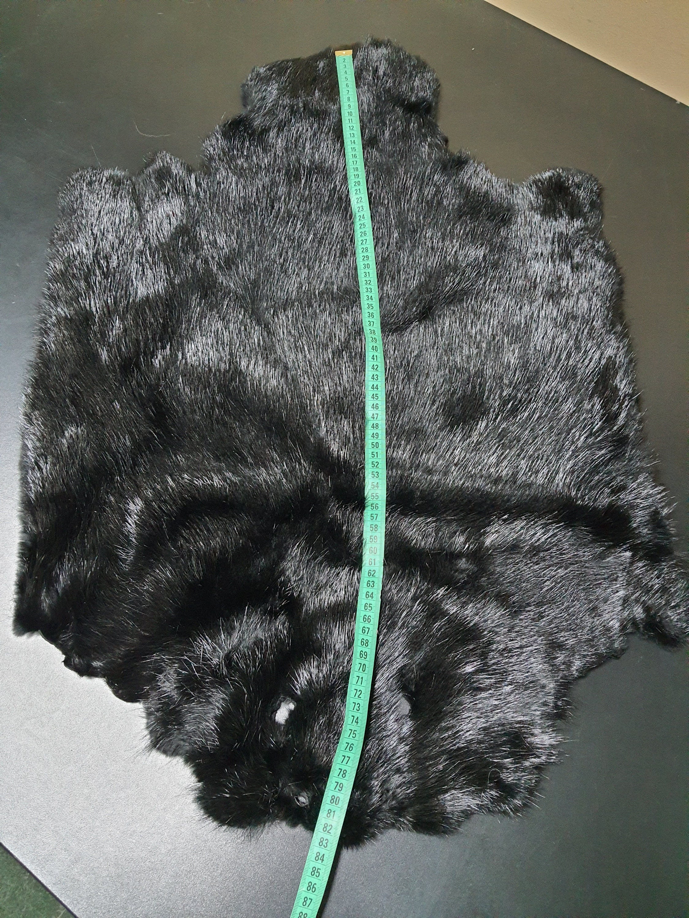 Large Black Beaver Pelt Beaver Fur Real Beaver Fur Beaver - Etsy