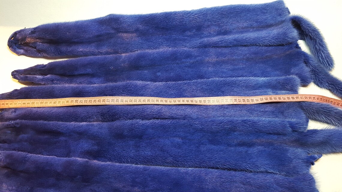 Blue Mink, Mink Fur, Fur, Real Fur, Genuine Mink Fur, Color Mink ...