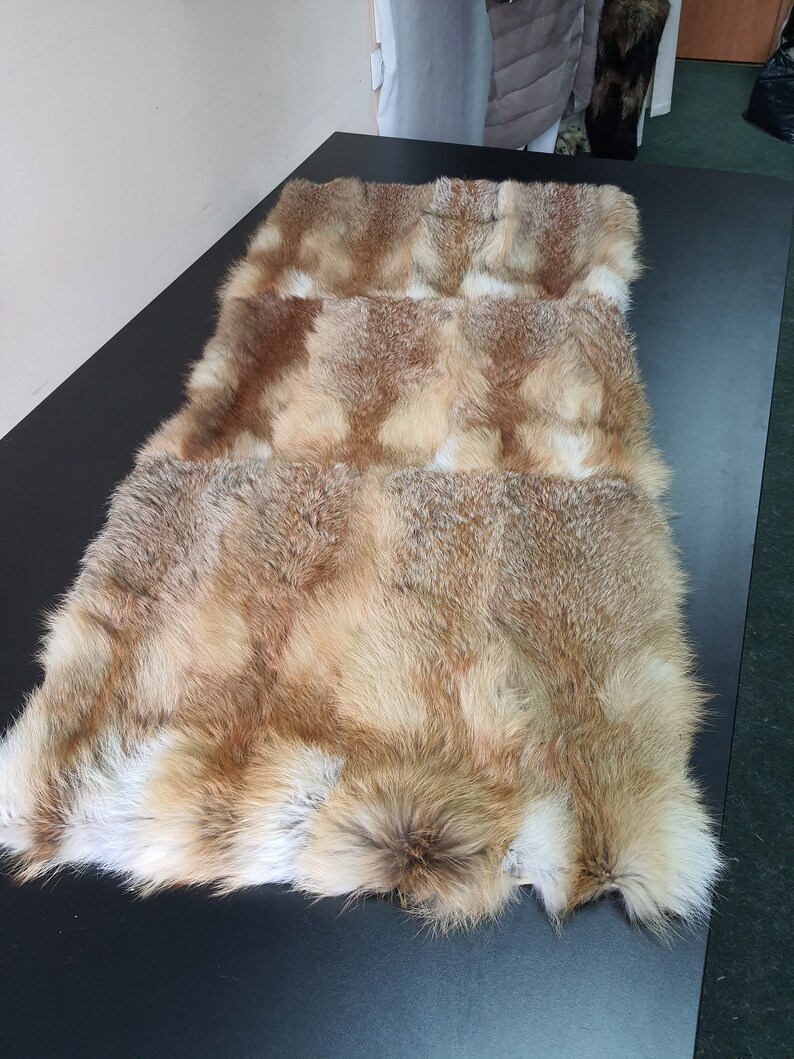 Fur Throw Real Fur Blanket Real Fur Rug Fur Carpet Real - Etsy