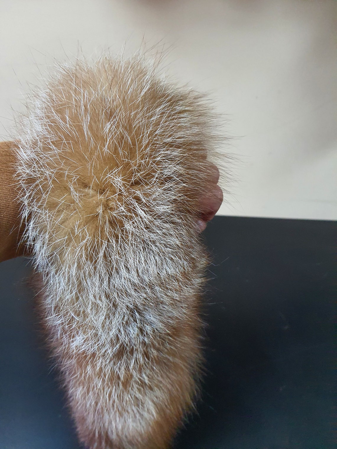 Crystal Fox Fur Trim for Hood Furry Stripe for Jacket - Etsy