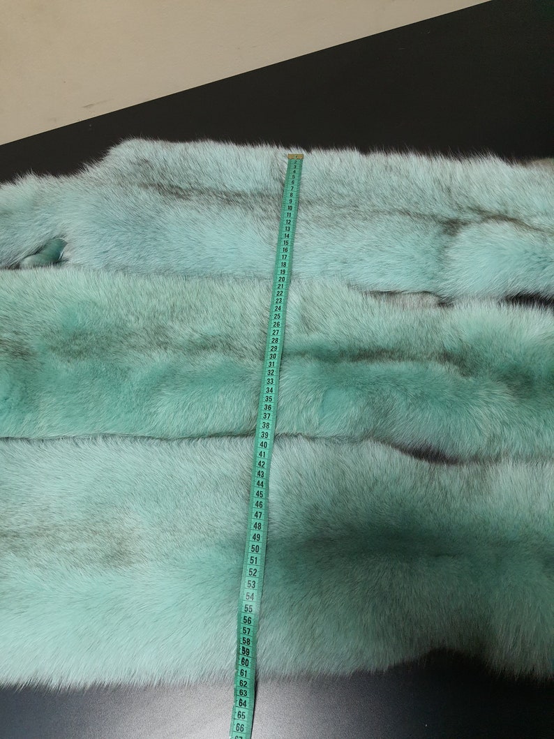 Light Green Fox Pelt Light Green Shadow Fox Pelt Light Green - Etsy
