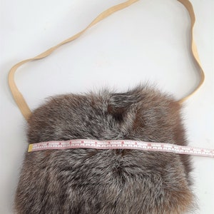 Crystal Fox Fur Muff, Muff, Fur Muff, Real Fur Muff, Fur Coupling ...