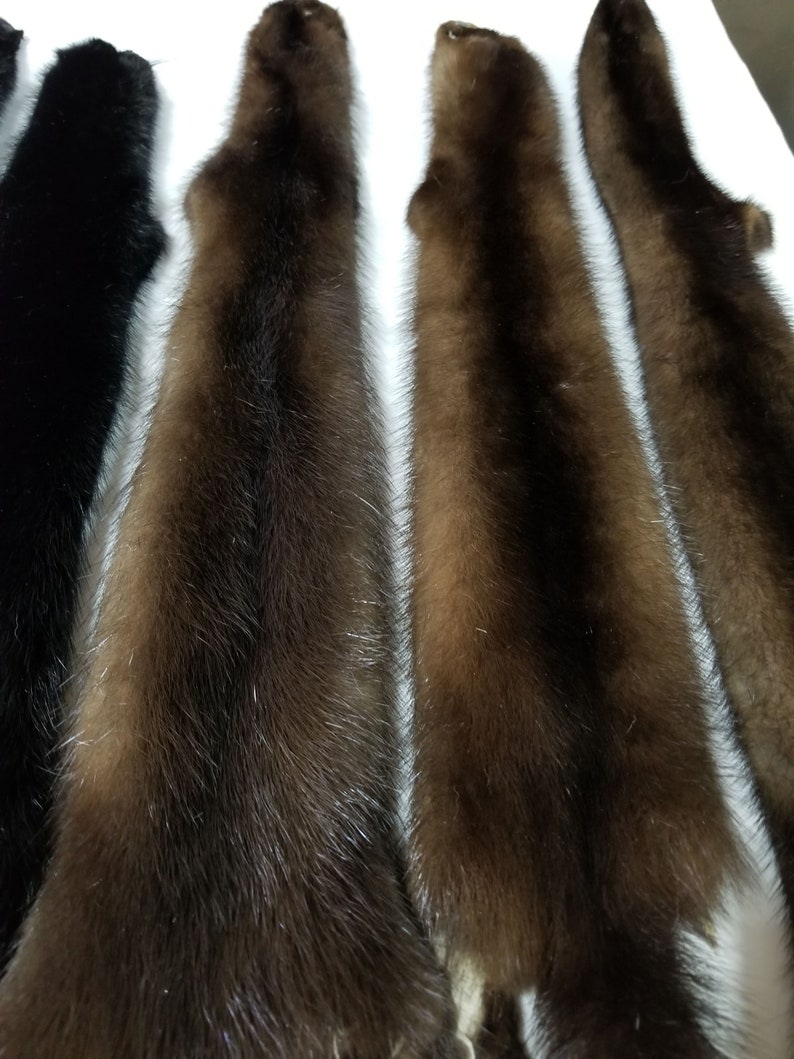Real Mink Pelt Mink Pelts Mink Fur Real Fur Mink Skin - Etsy